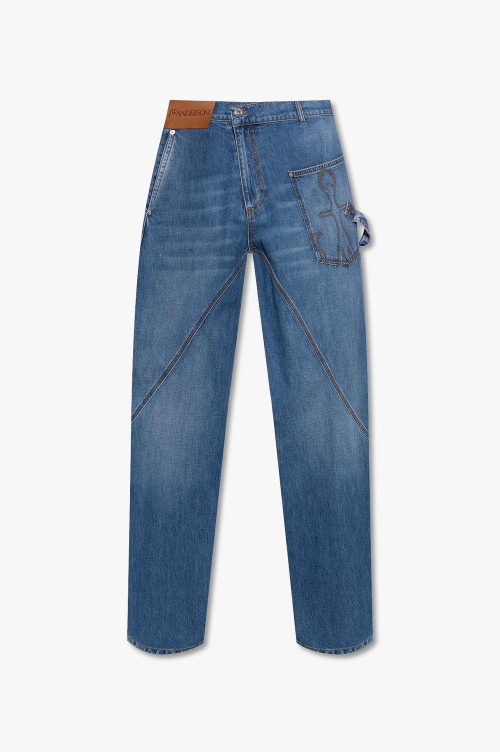 Jw Anderson Loose Fitting Jeans Mens Clothing Vitkac